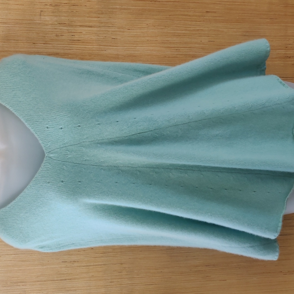 Max Studio Cashmere Poncho - Gem